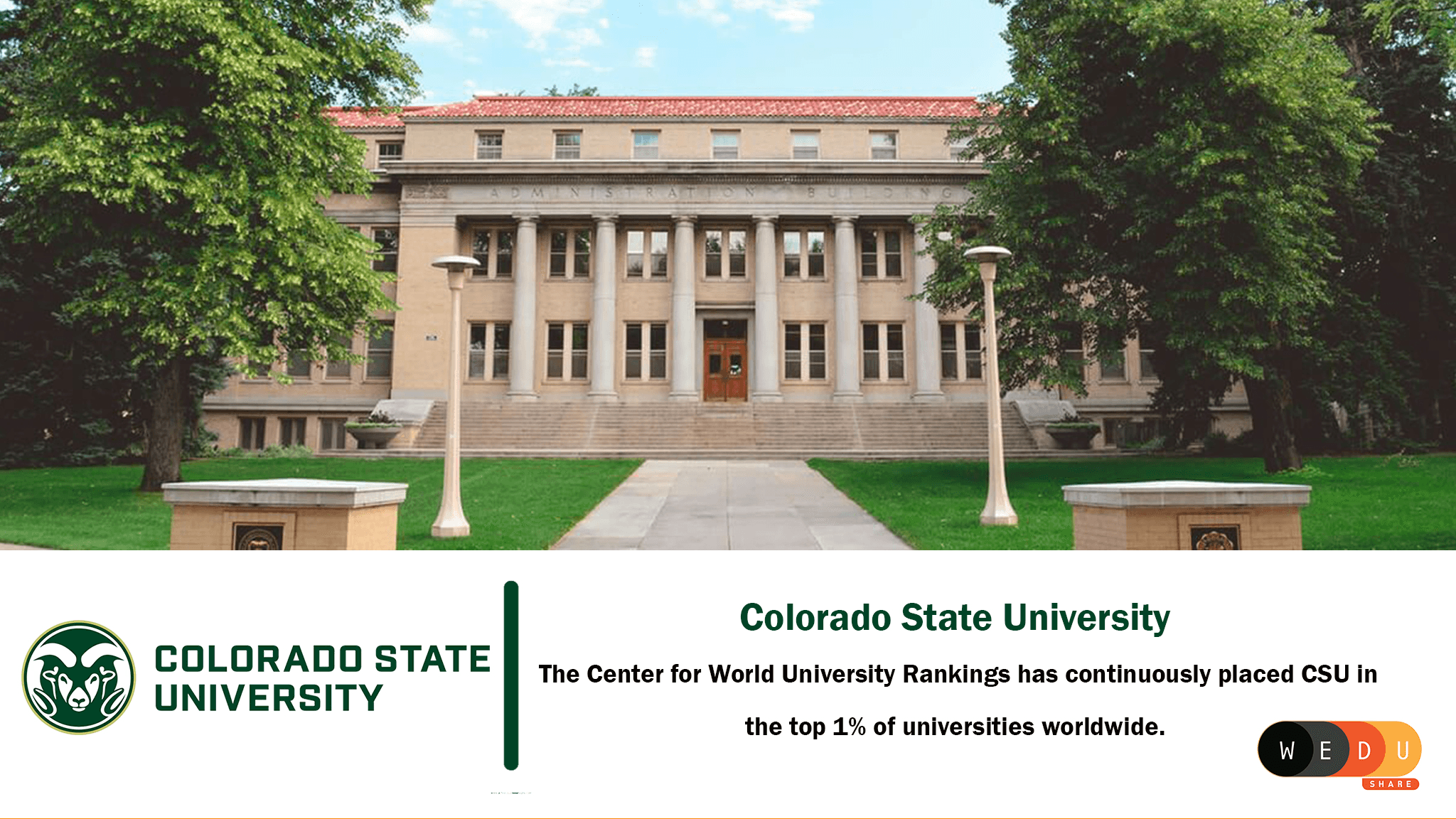 Colorado State University | WEduShare