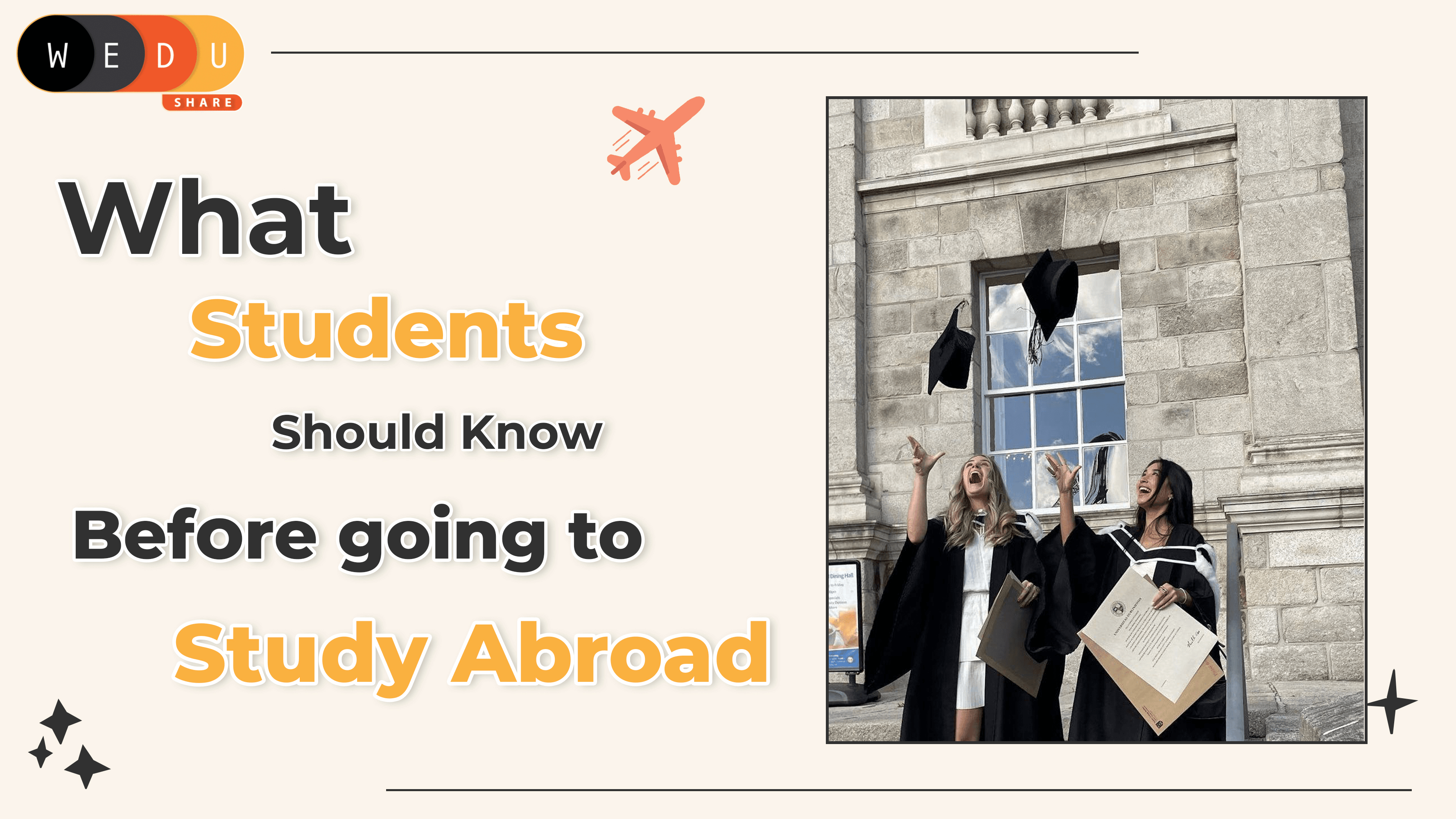What Students Should know before going to study abroad | WEduShare